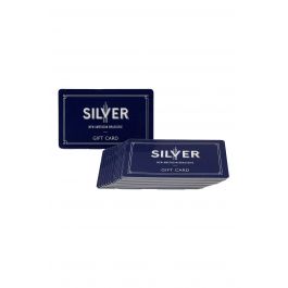 Silver Gift Card & Envelope (50 pk)